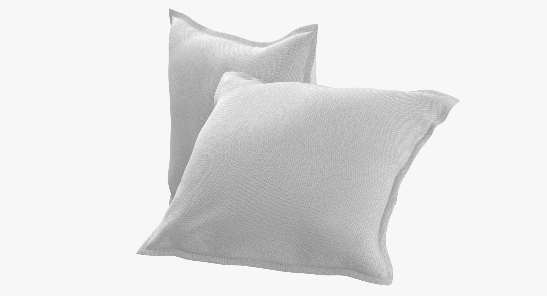 3D Pillows Type 02 Size 01 Blank And Generic - TurboSquid 2194146