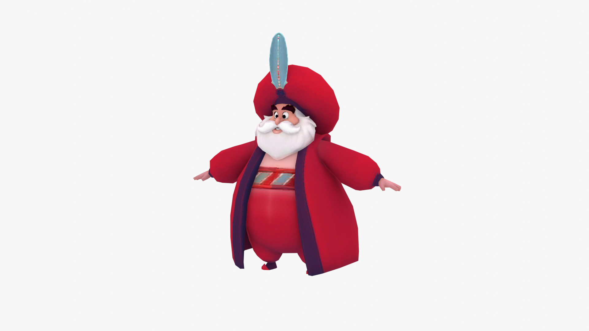 3D Sultan - Aladdin Model - TurboSquid 2401012