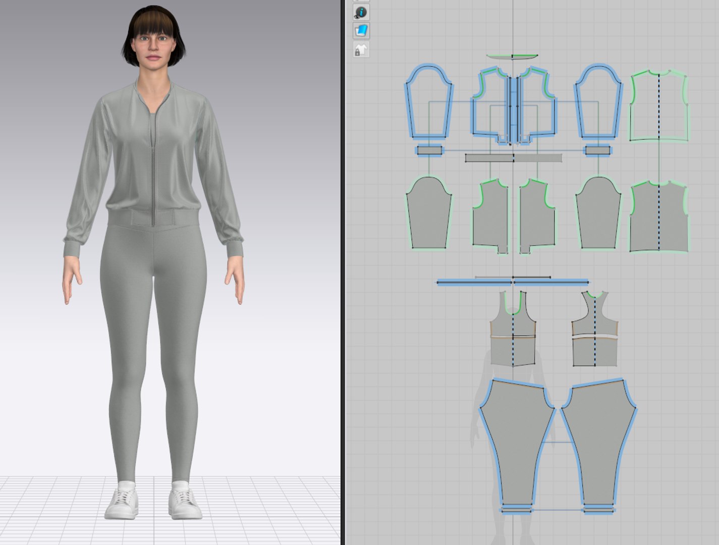 3D Womens Outfit 3d Model 3D Model - TurboSquid 2135567