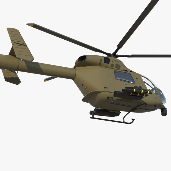 Maya용으로 제작된 공격 헬리콥터 3D 모델 - TurboSquid 2048584