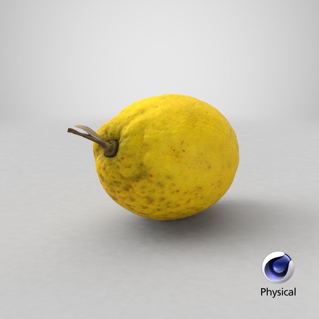 3D Lemon Model - TurboSquid 1764752