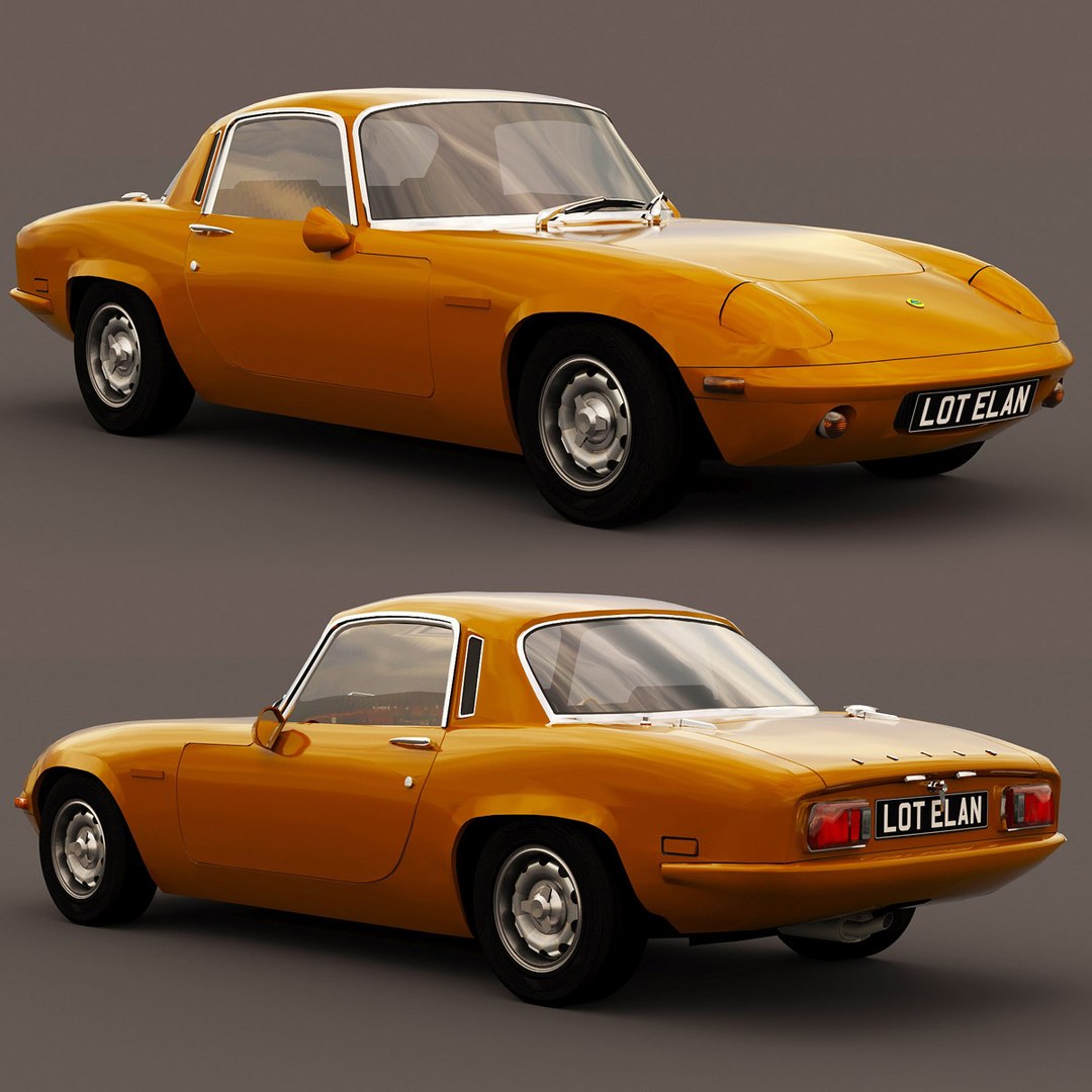 Lotus Elan 1963 Model - TurboSquid 2108522