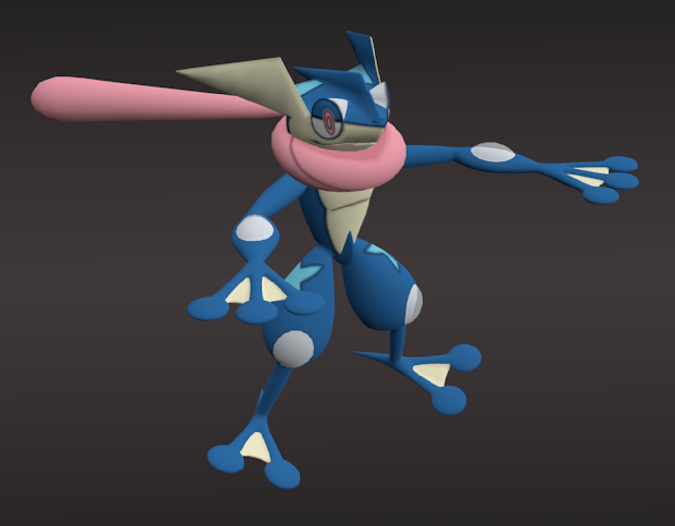 Pokemon Kalos 3d Model