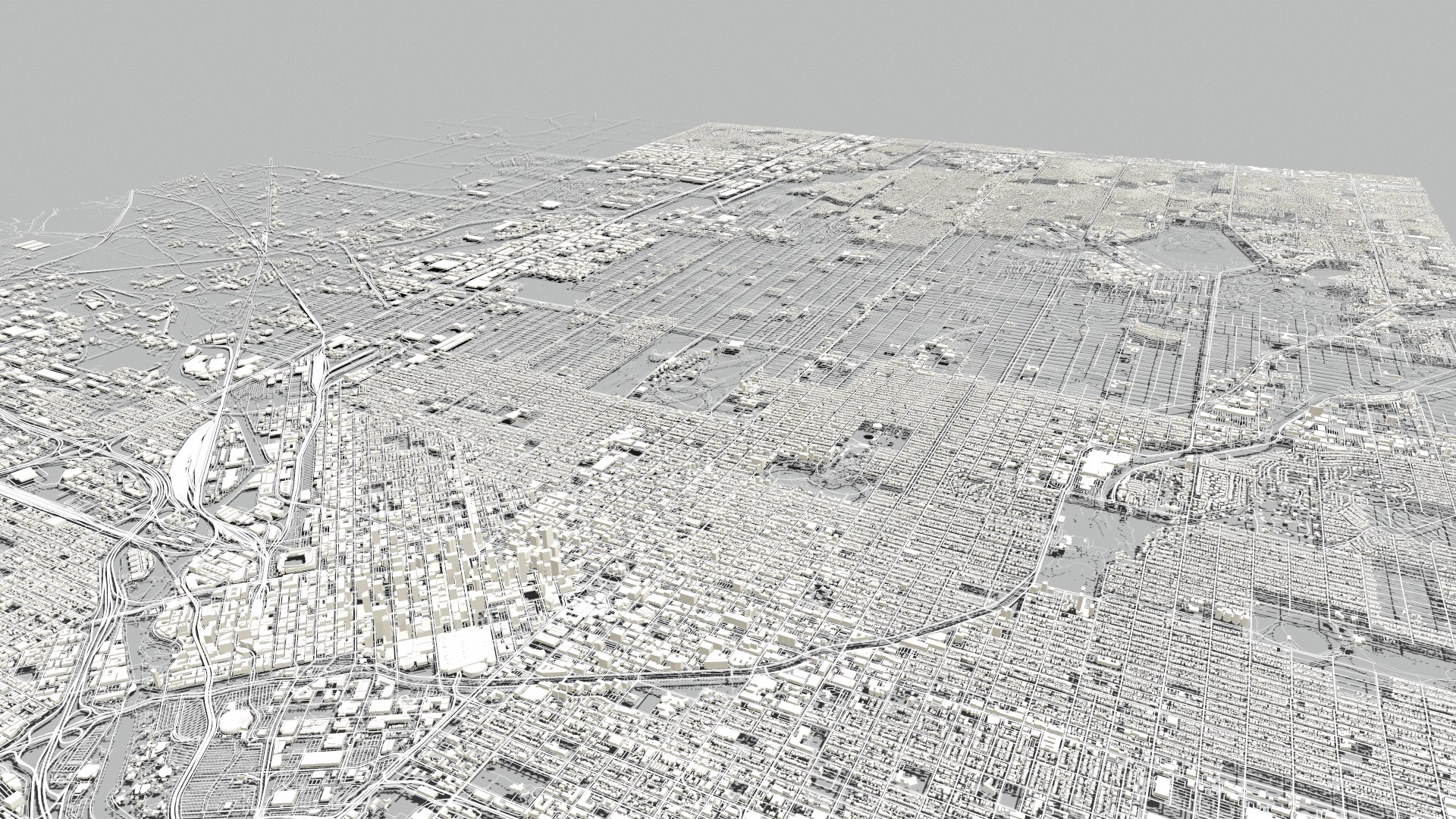 3D model Cityscape Denver USA - TurboSquid 2061558