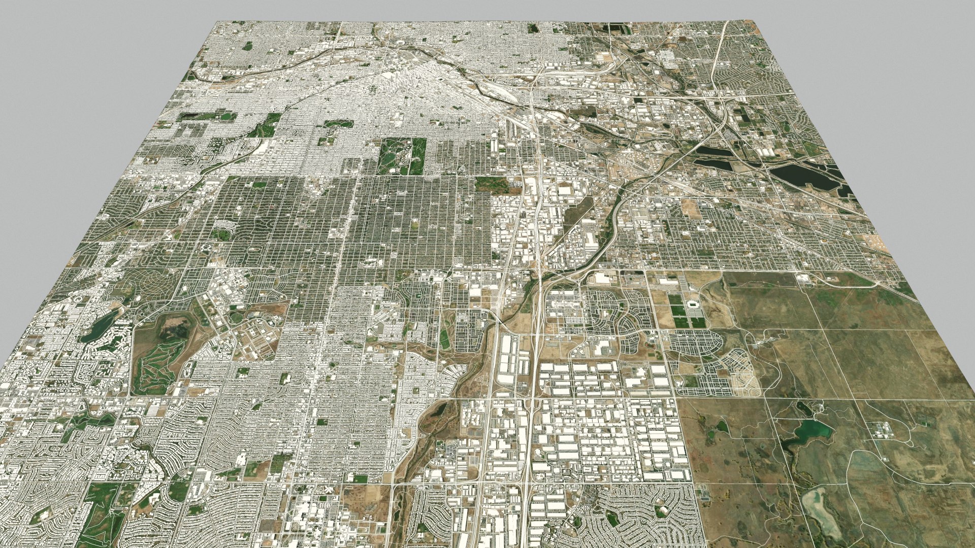 3D model Cityscape Denver USA - TurboSquid 2061558