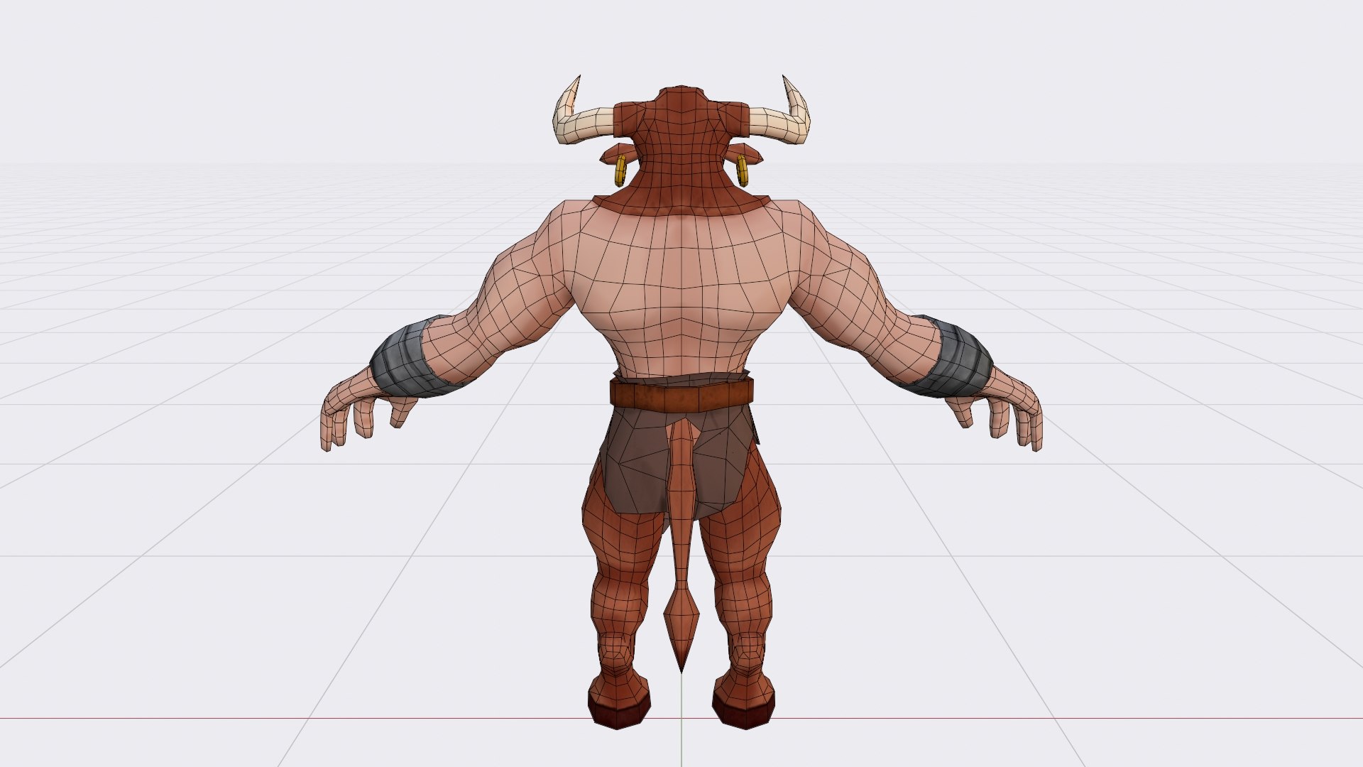3D Stylized Minotaur - TurboSquid 2013277