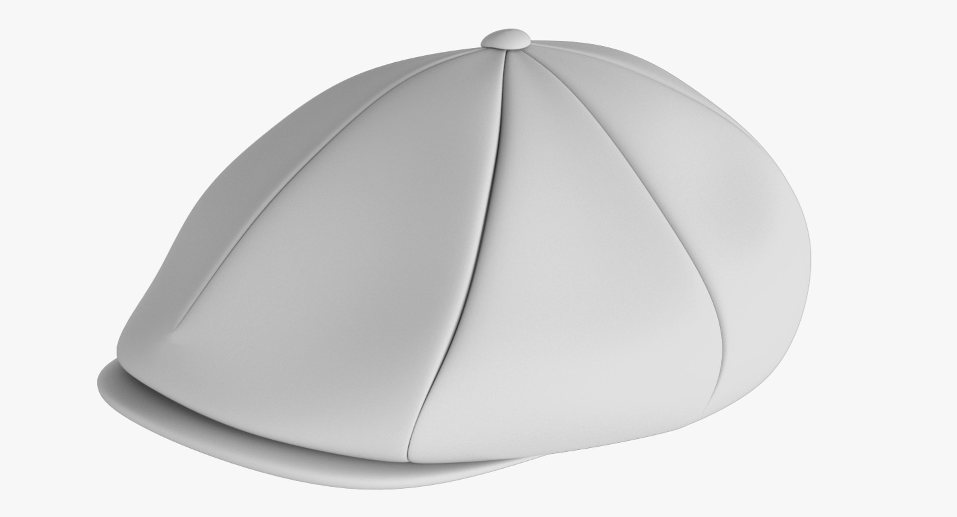 3D Newsboy Cap - TurboSquid 1376333