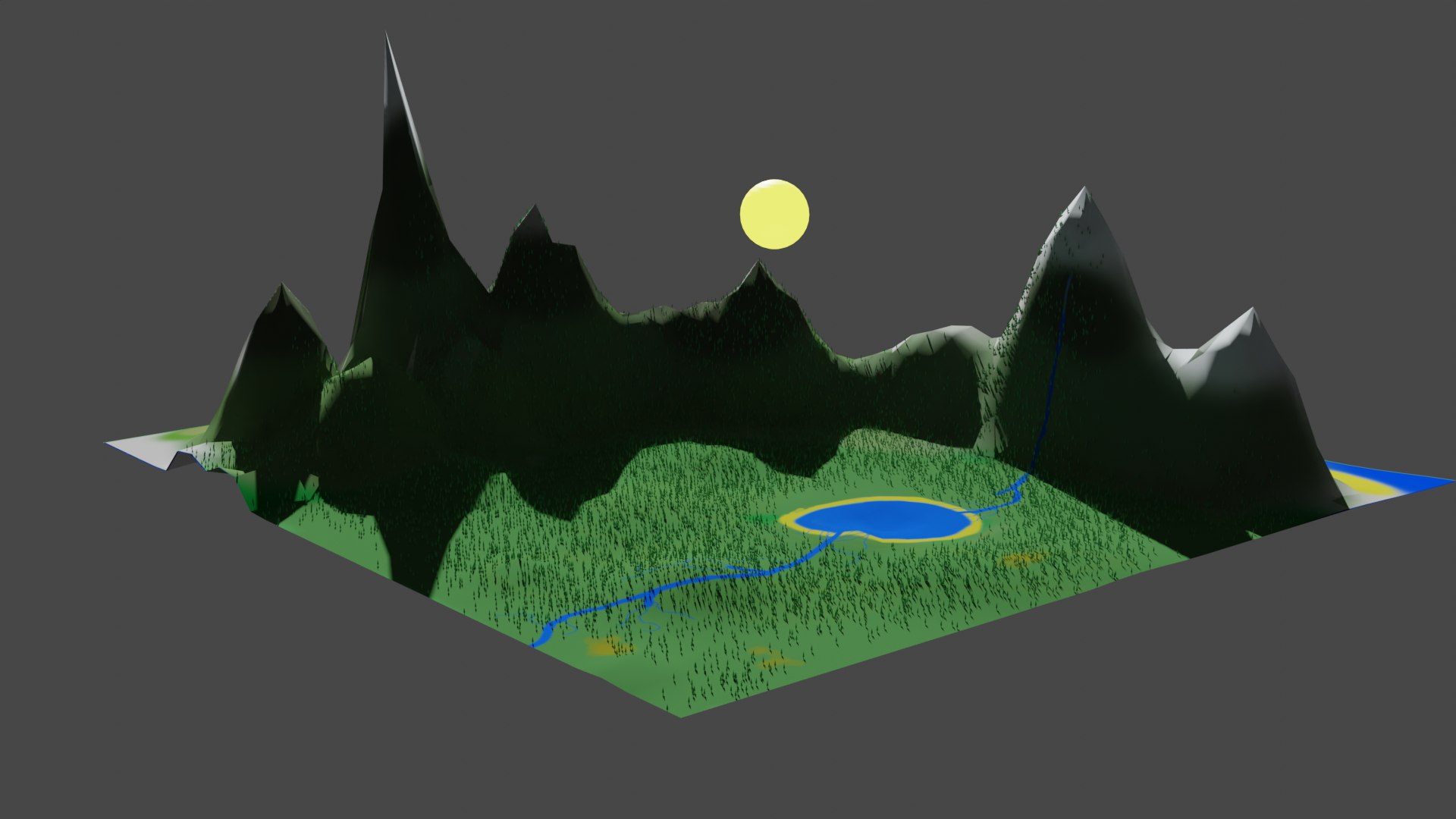 Cool Landscape 3D Model - TurboSquid 2014150