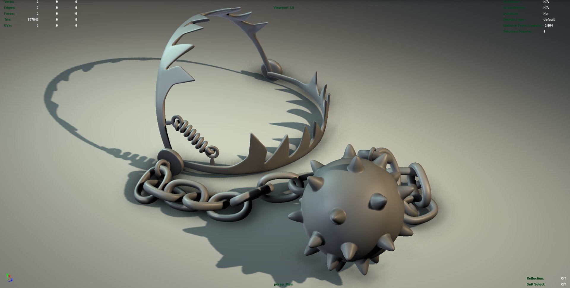 3d Trap Polys - Model
