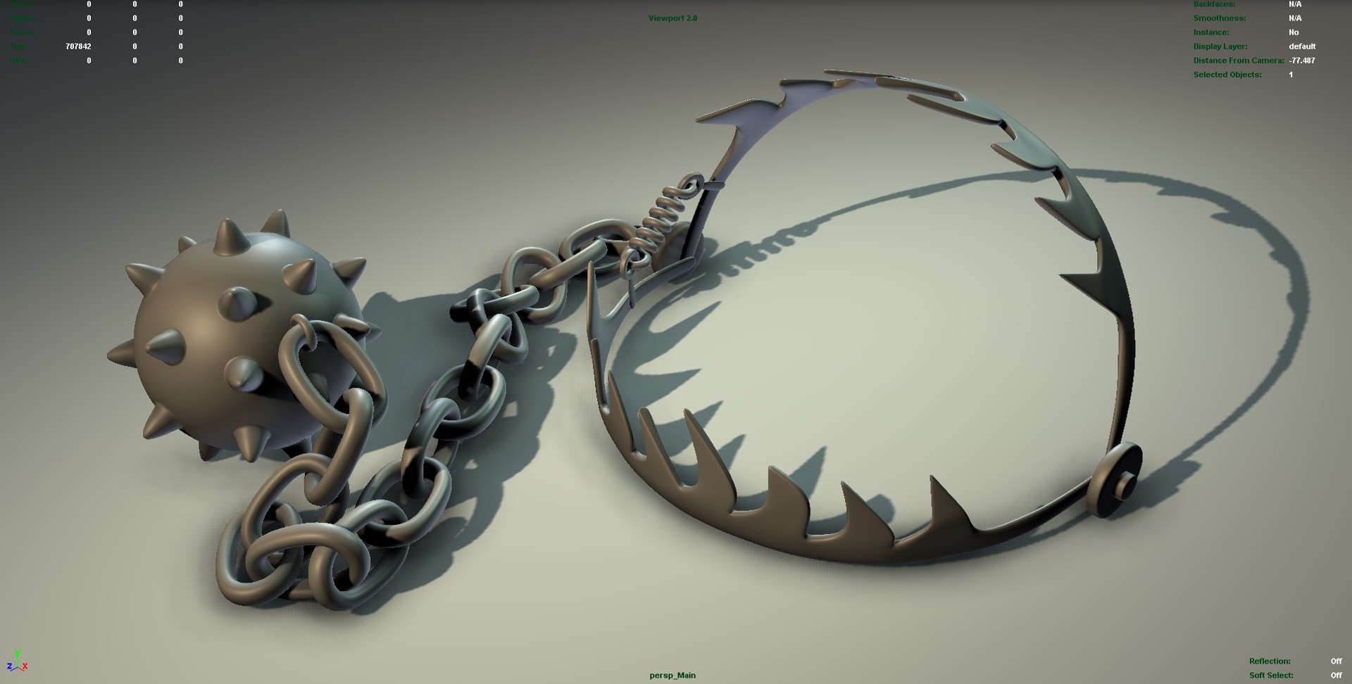 3d Trap Polys - Model