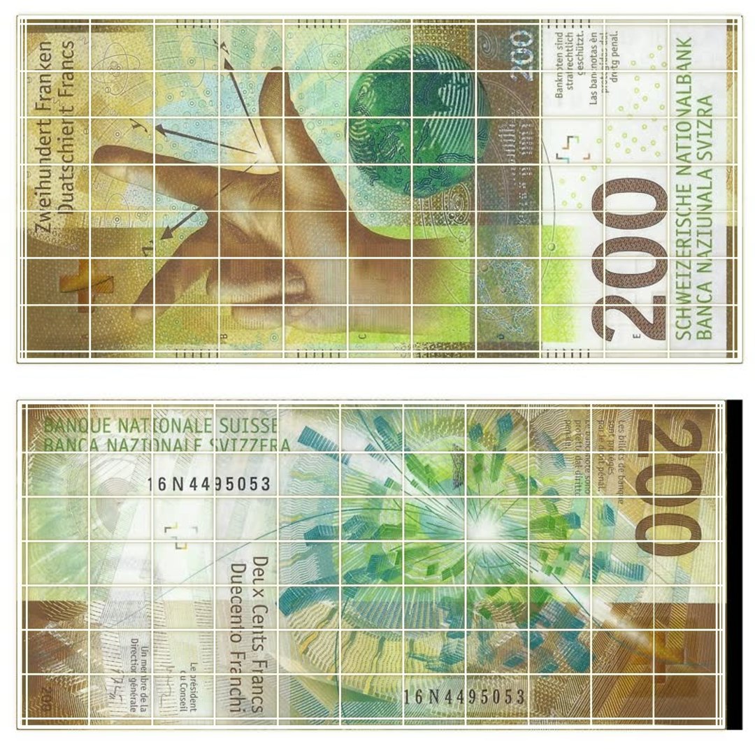 3D Switzerland Swiss 200 Francs Falling Notes - TurboSquid 2508223