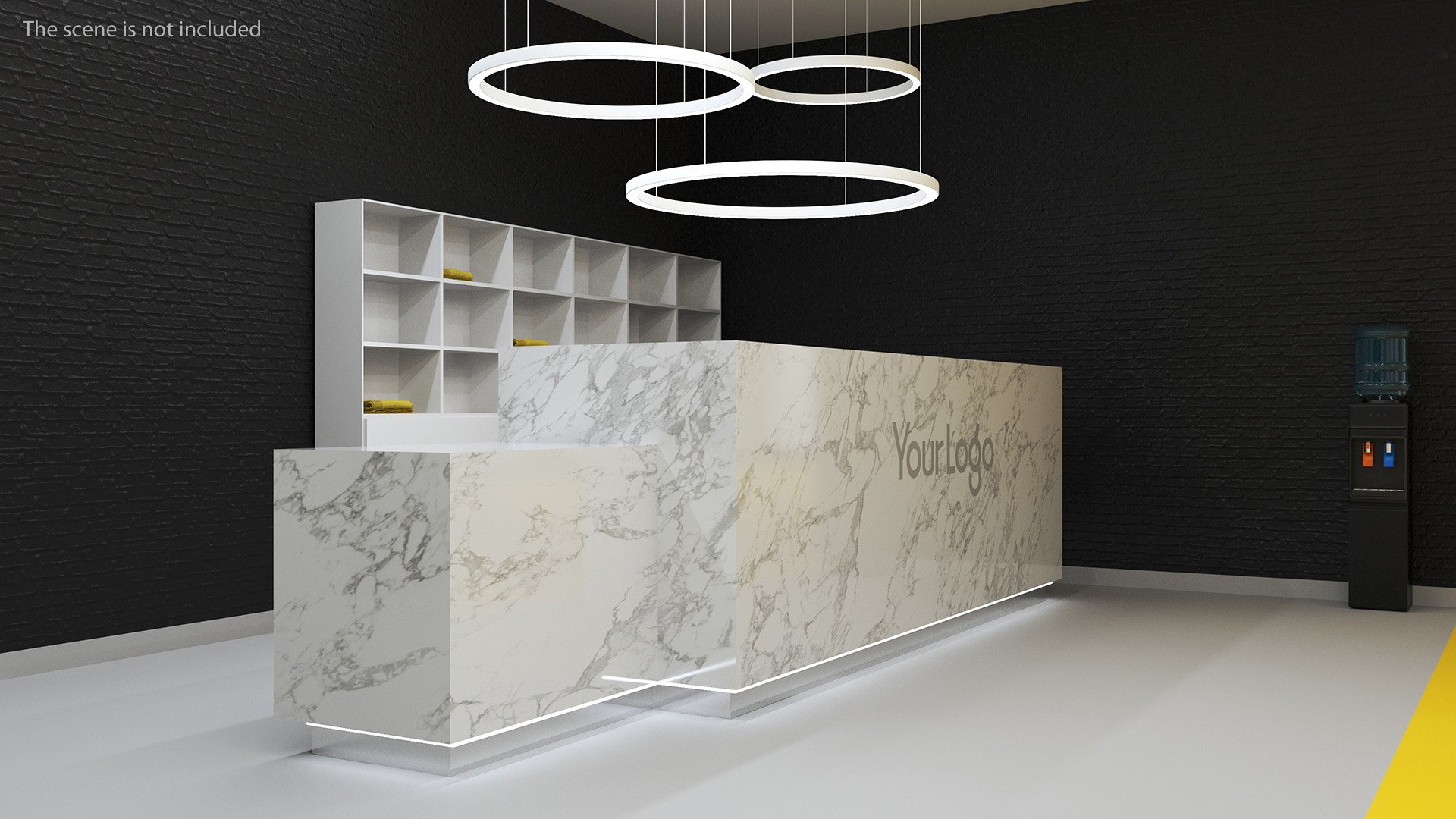 3D Reception Desk Modern - TurboSquid 2052609