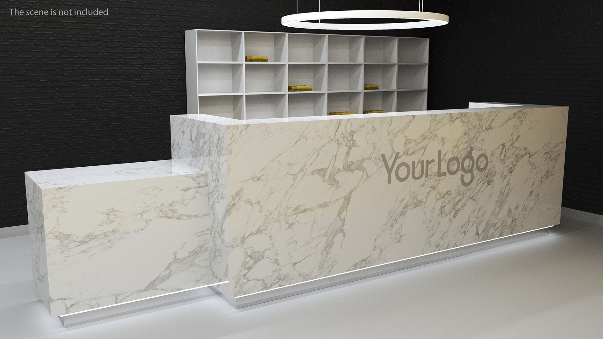 3D Reception Desk Modern - TurboSquid 2052609
