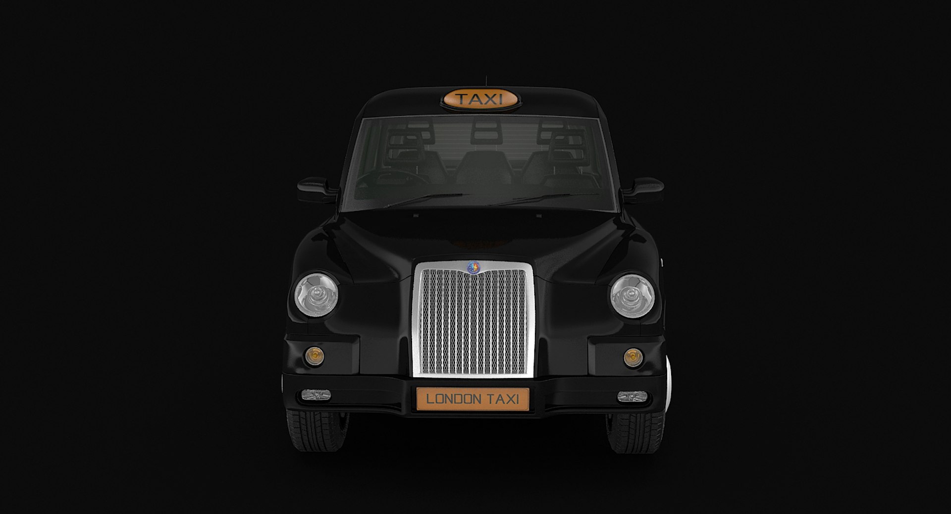 3d Model London Tx4 Taxi