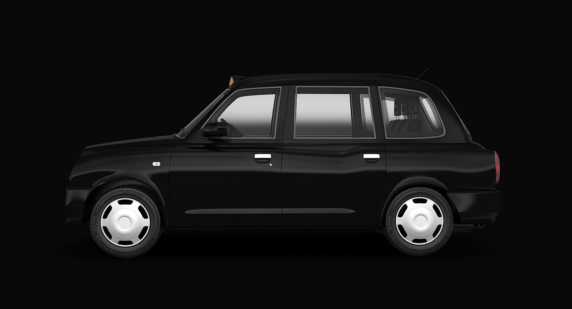 3d Model London Tx4 Taxi