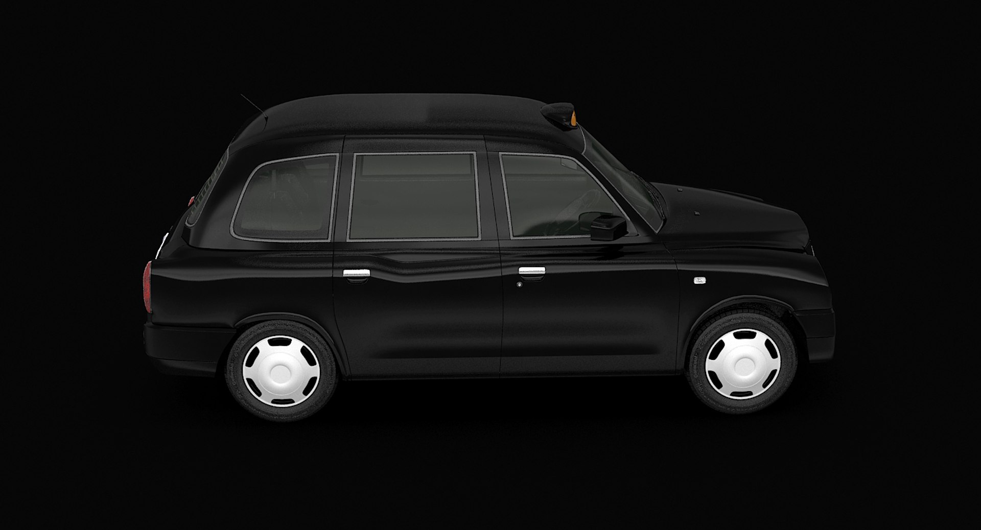 3d Model London Tx4 Taxi