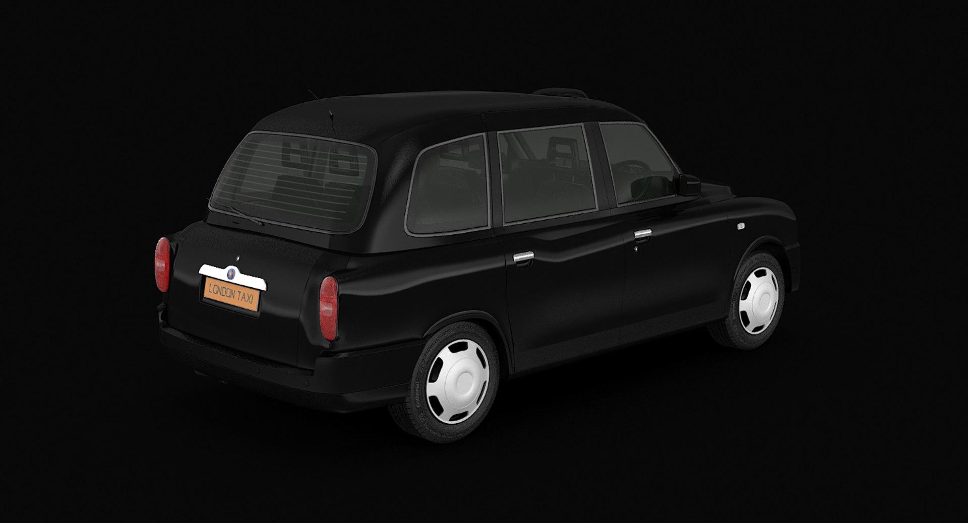 3d Model London Tx4 Taxi