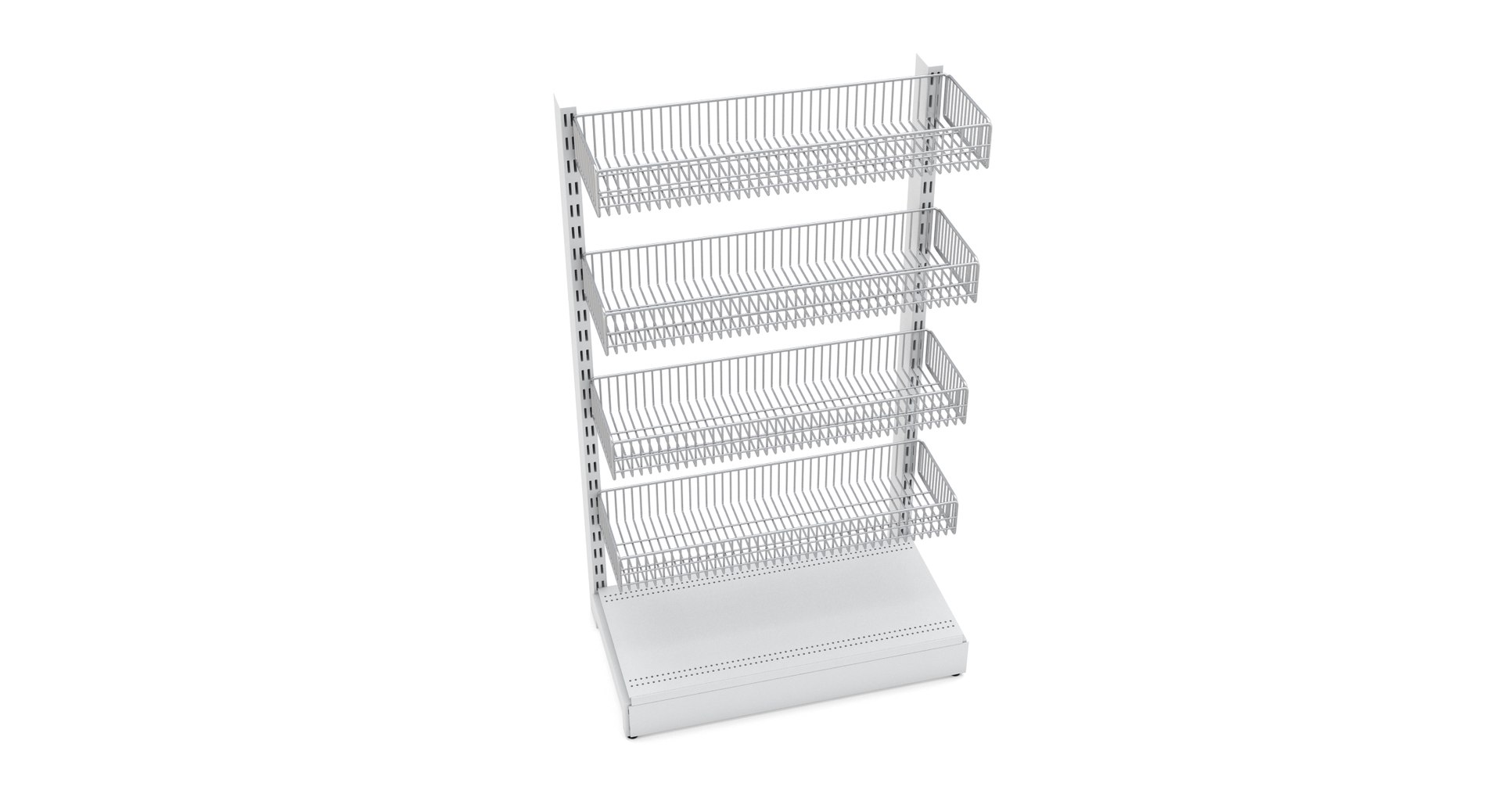 3D Shelving Wire Model - TurboSquid 1365689