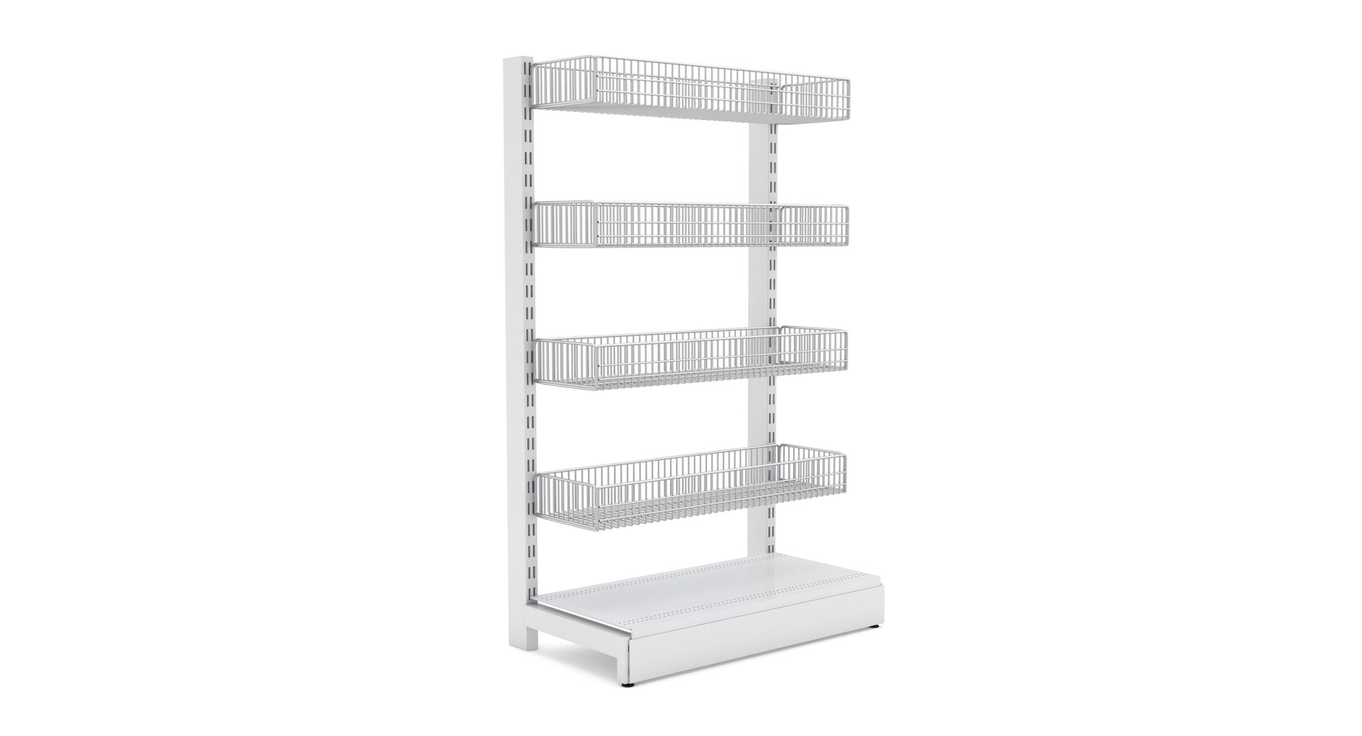 3D Shelving Wire Model - TurboSquid 1365689