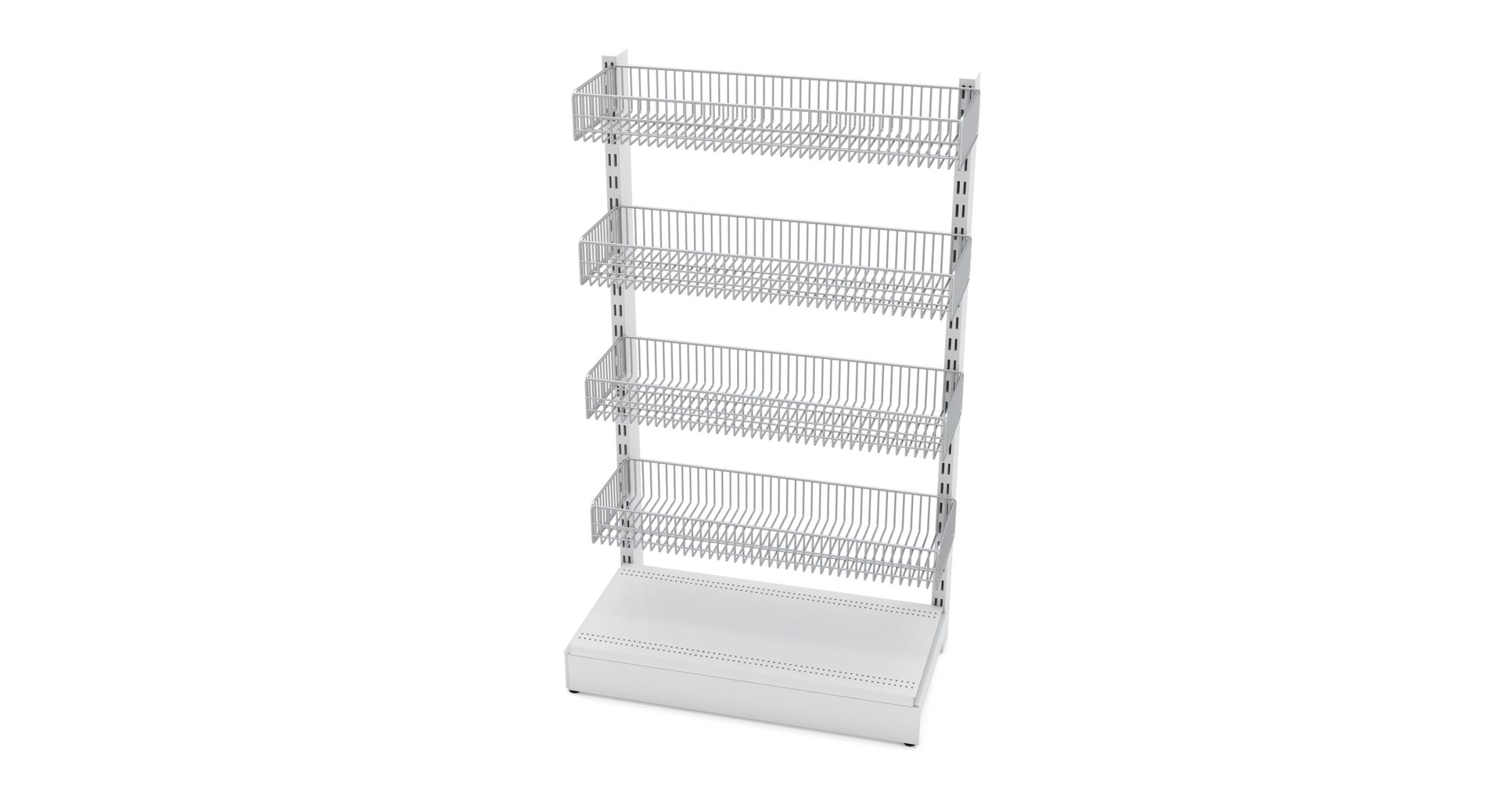 3D Shelving Wire Model - TurboSquid 1365689