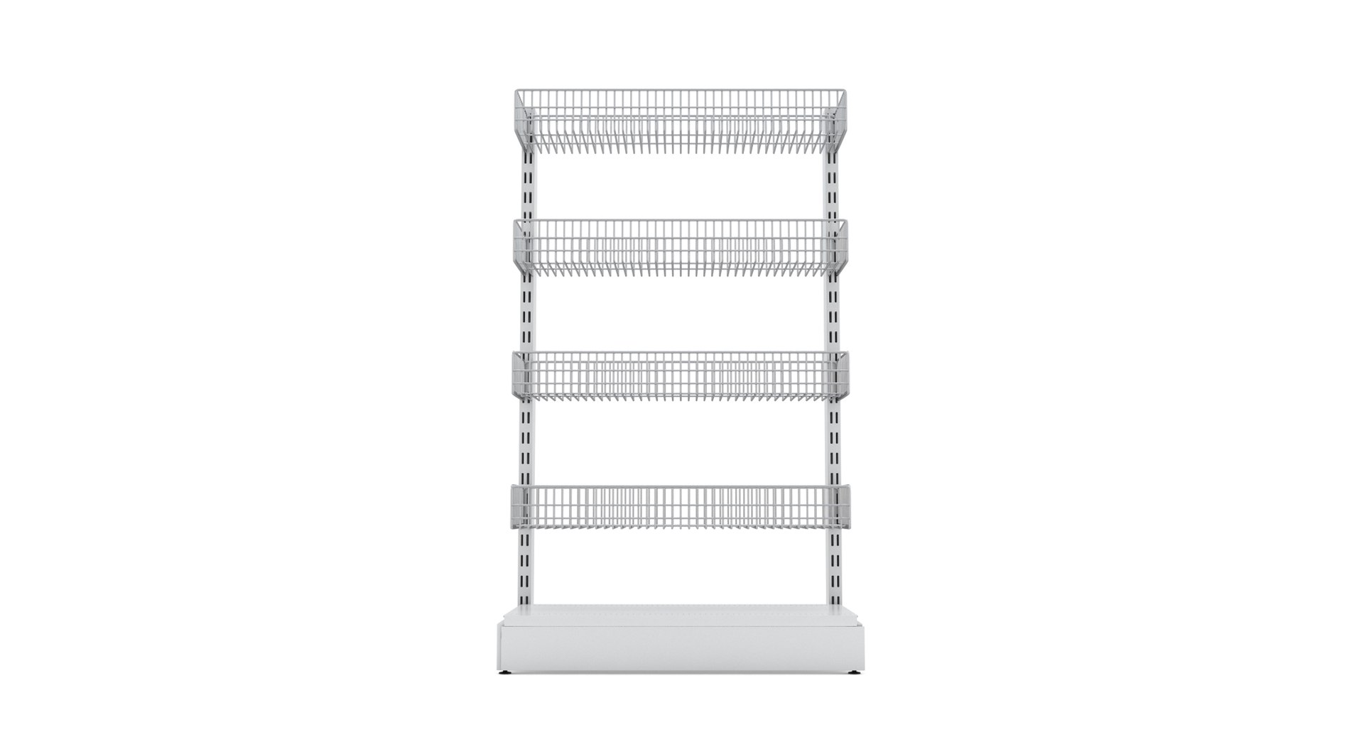 3D Shelving Wire Model - TurboSquid 1365689
