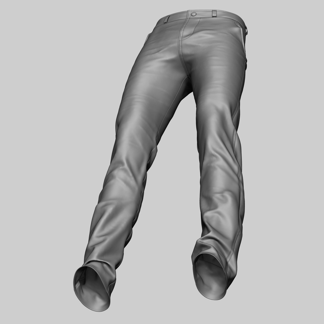 3D Model Pants Clothes - TurboSquid 1340036