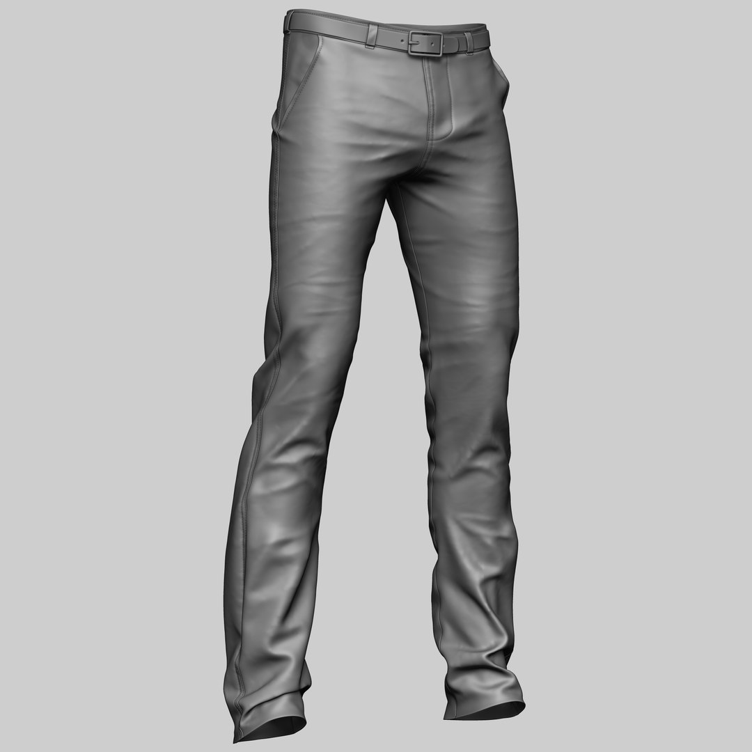 3D Model Pants Clothes - TurboSquid 1340036