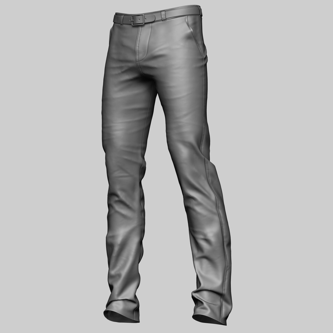 3D Model Pants Clothes - TurboSquid 1340036