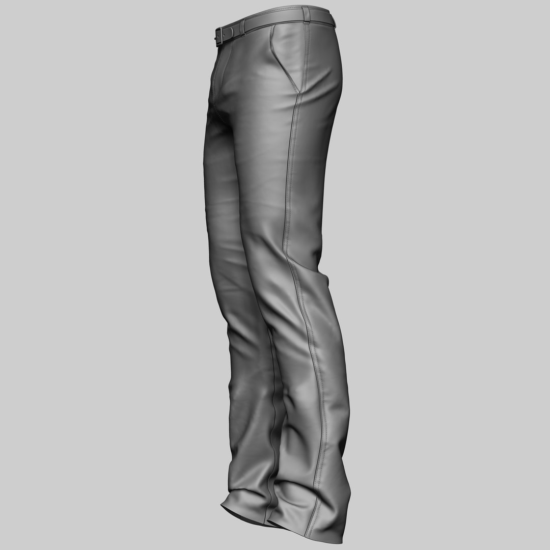 3D Model Pants Clothes - TurboSquid 1340036