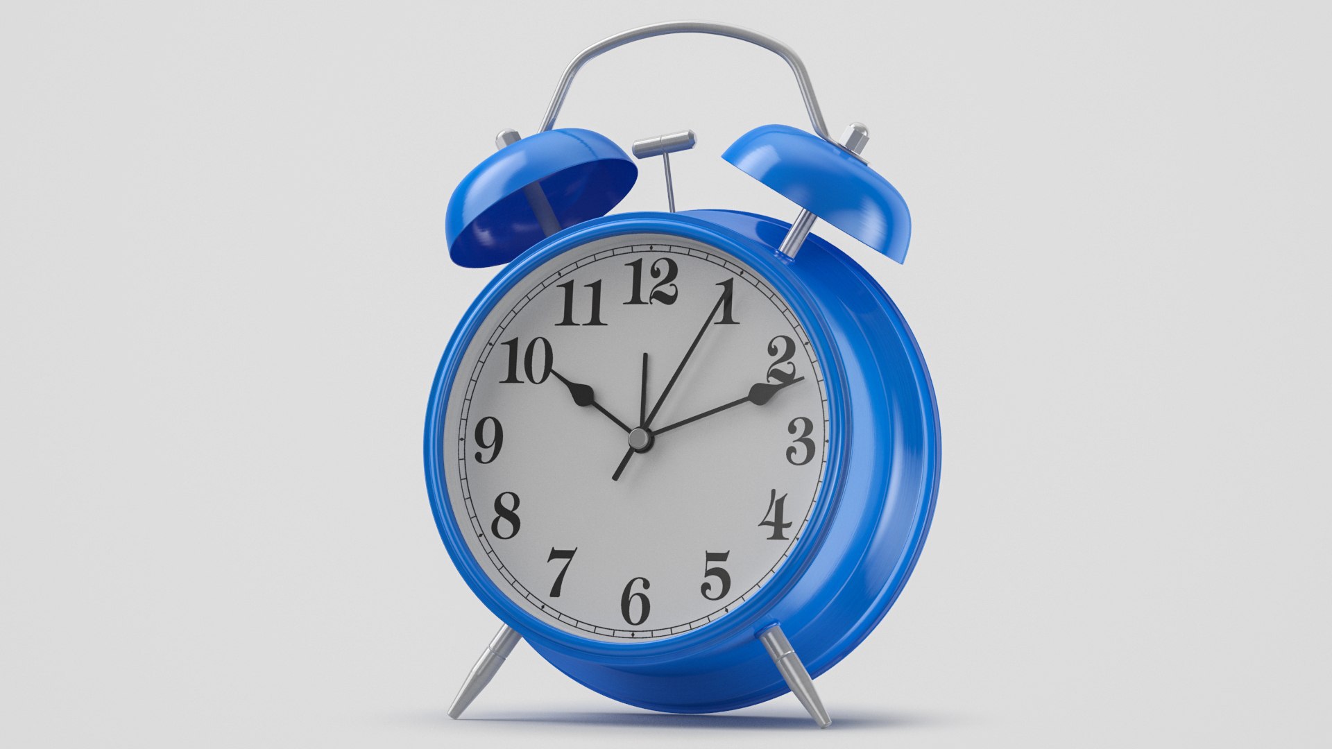 Retro Alarm Clock 08 3D Model - TurboSquid 1948234