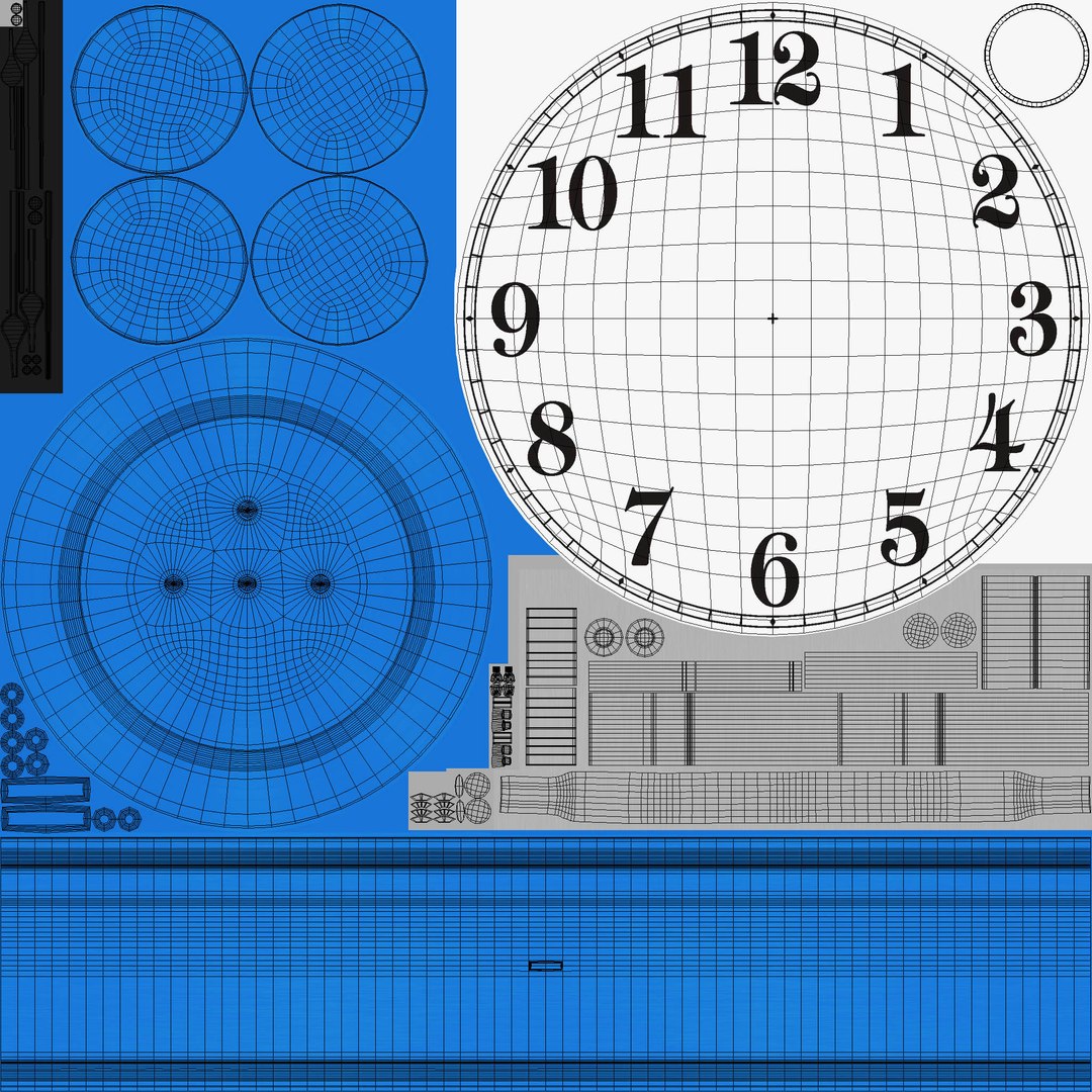 Retro Alarm Clock 08 3D Model - TurboSquid 1948234