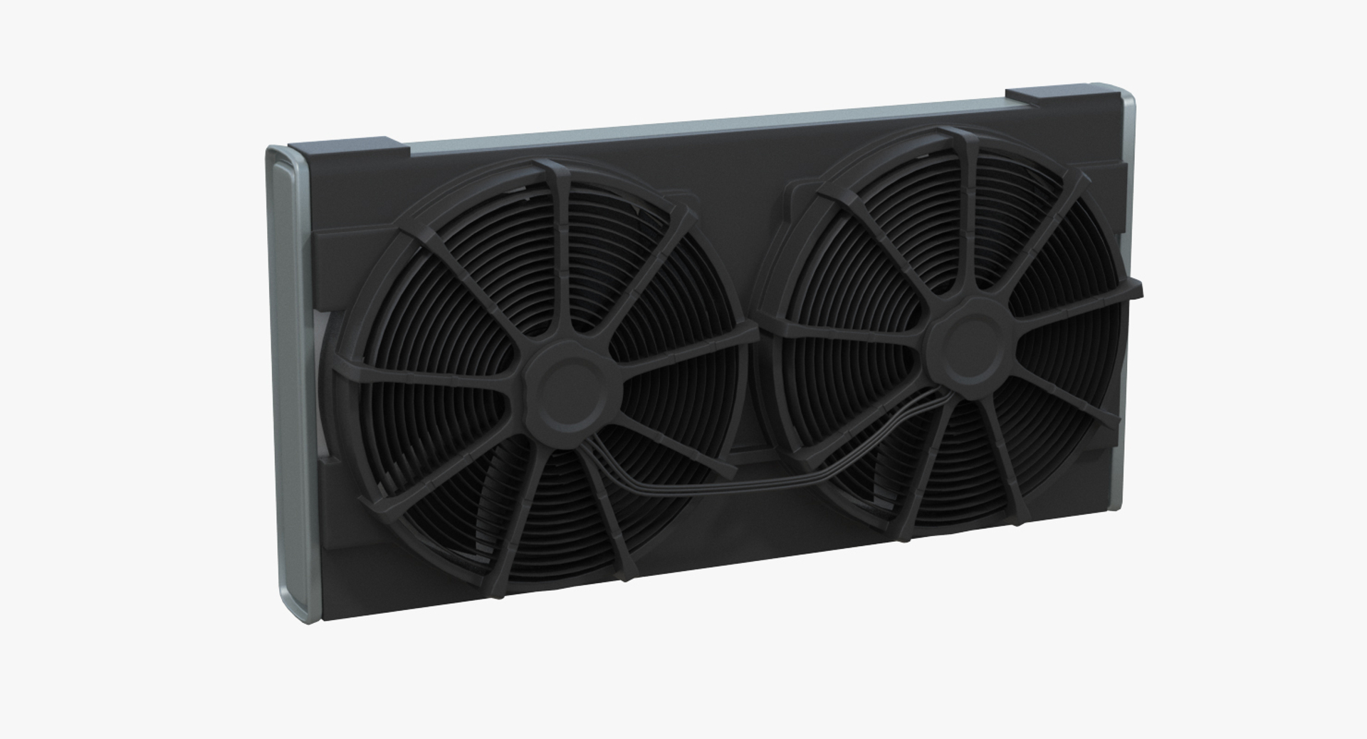 3D Car Radiator Fan - TurboSquid 1428048