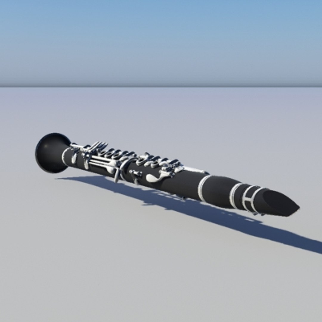 3d Clarinet Object