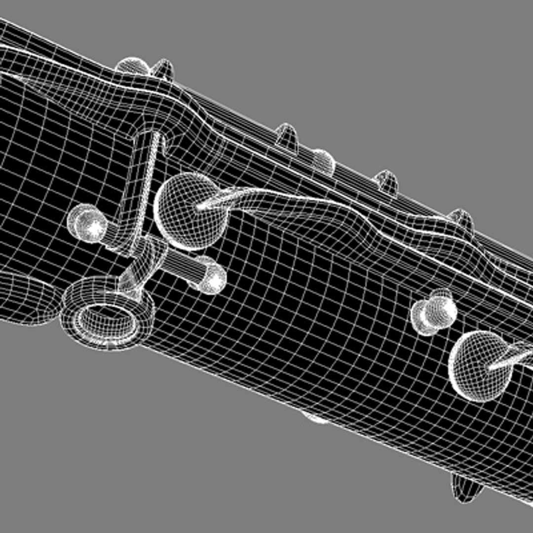 3d Clarinet Object
