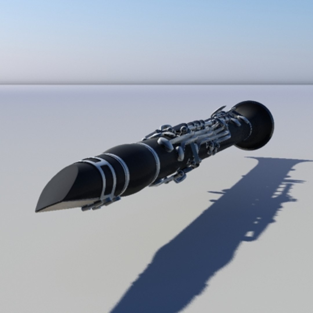 3d Clarinet Object