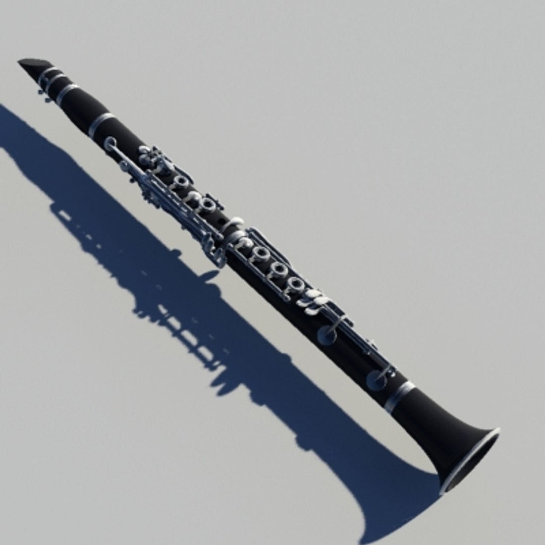 3d Clarinet Object