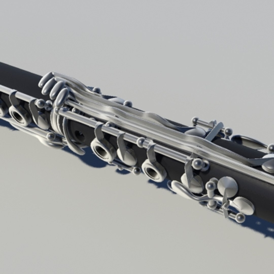 3d Clarinet Object