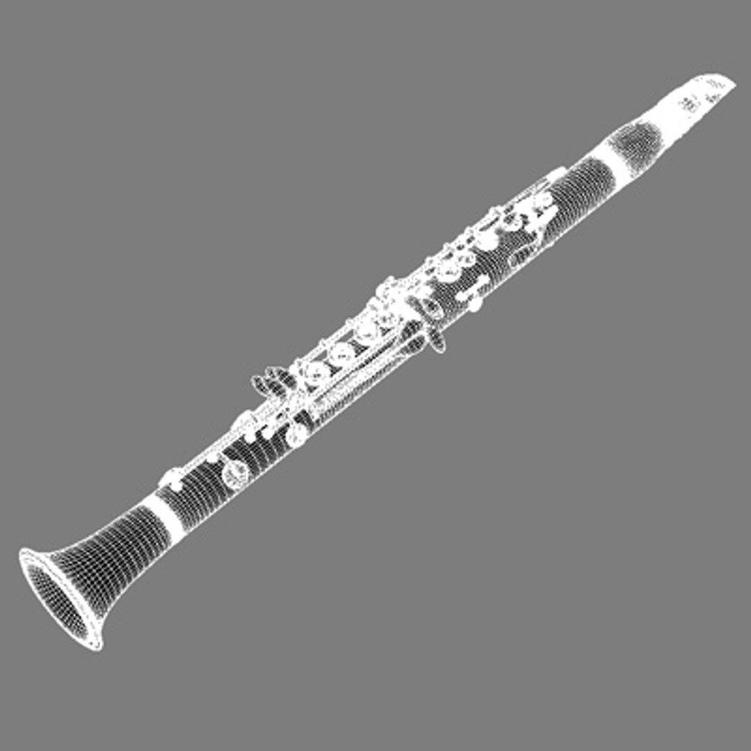 3d Clarinet Object