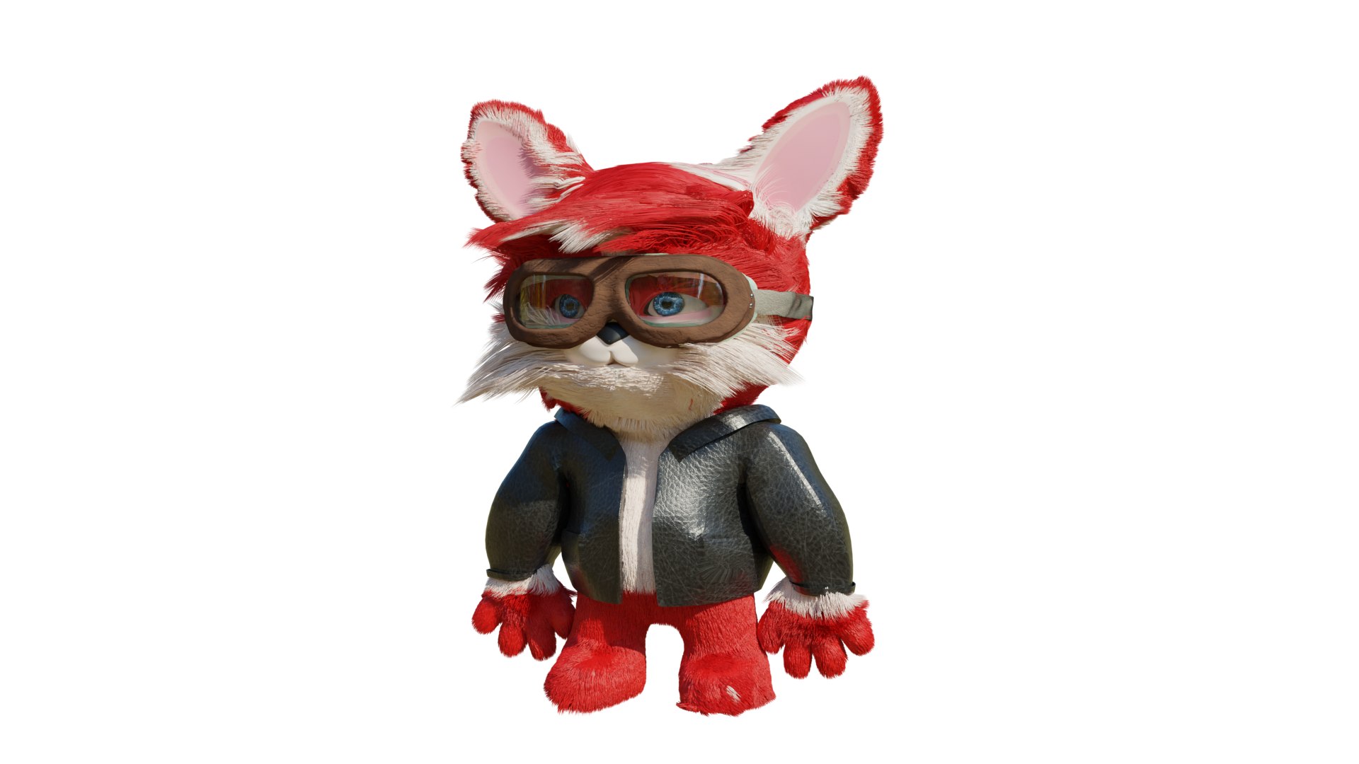 Racing Mascot 3D Model - TurboSquid 2130741