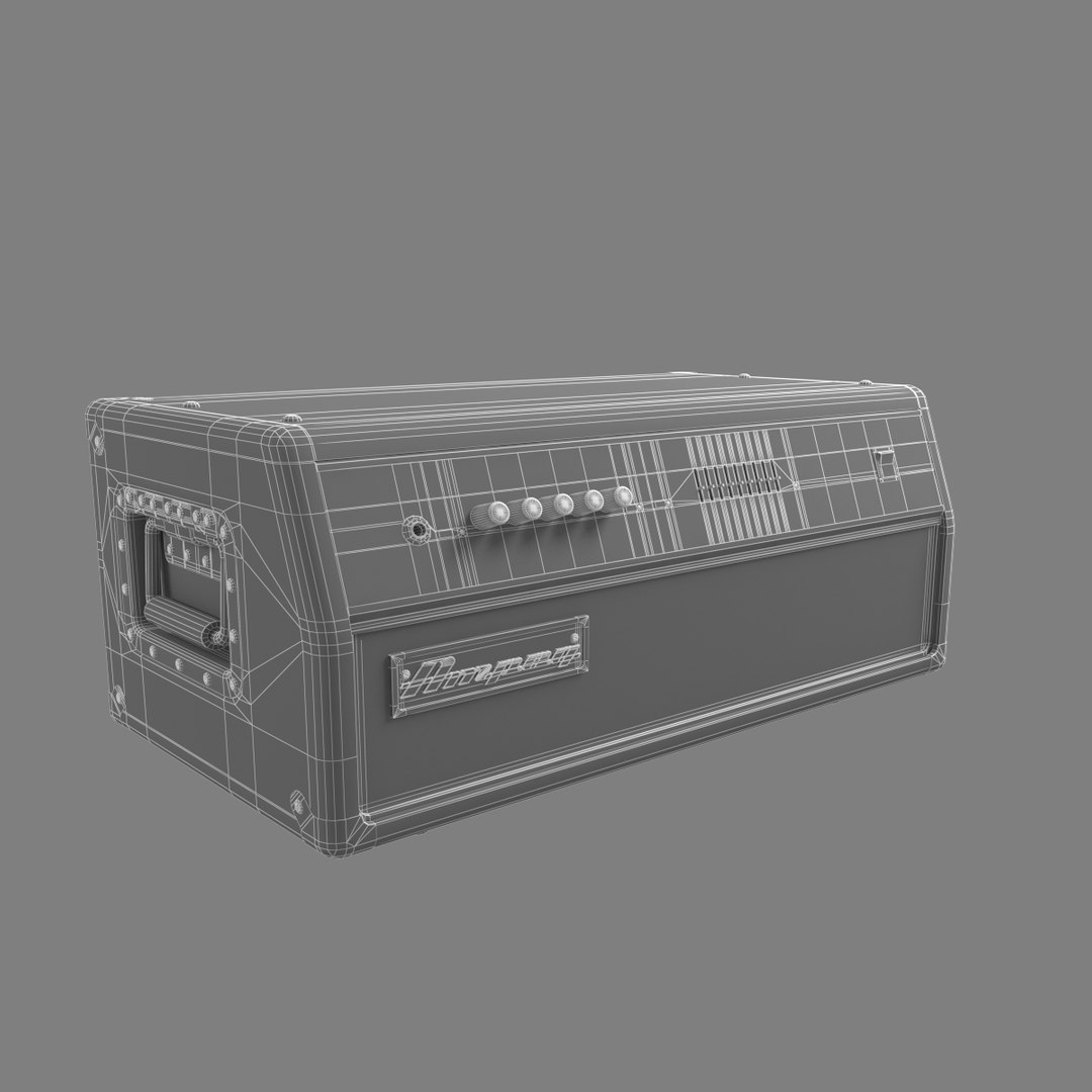 3d Ampeg Amplifier