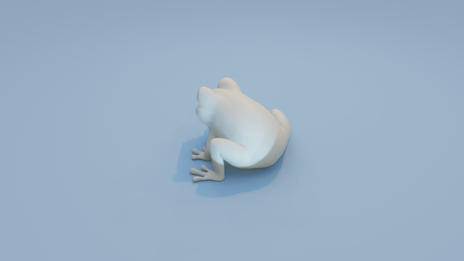 3D Cartoon Frog Animated And Rigged Base Mesh 3D Model - TurboSquid 2085997