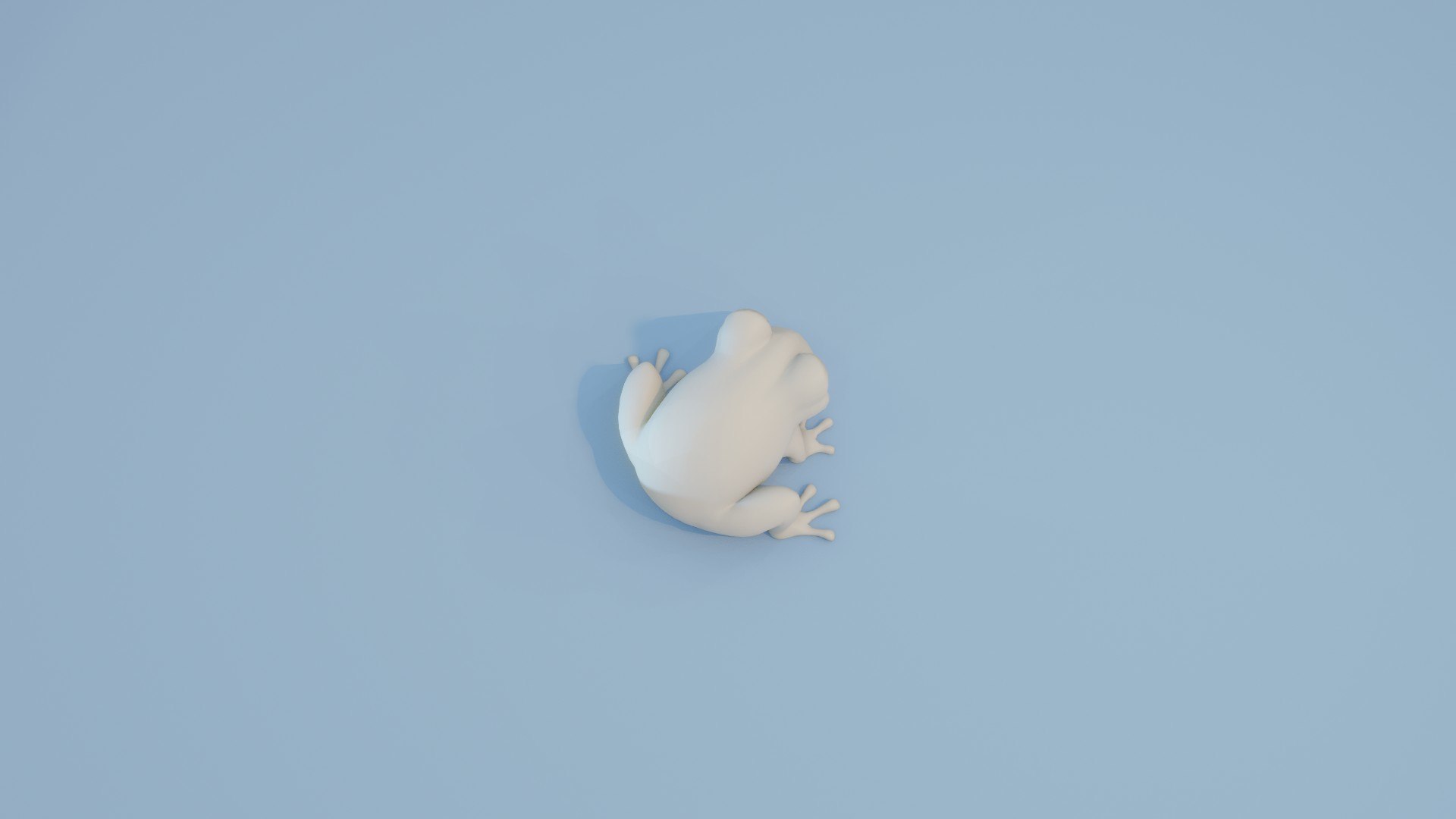 3D Cartoon Frog Animated And Rigged Base Mesh 3D Model - TurboSquid 2085997