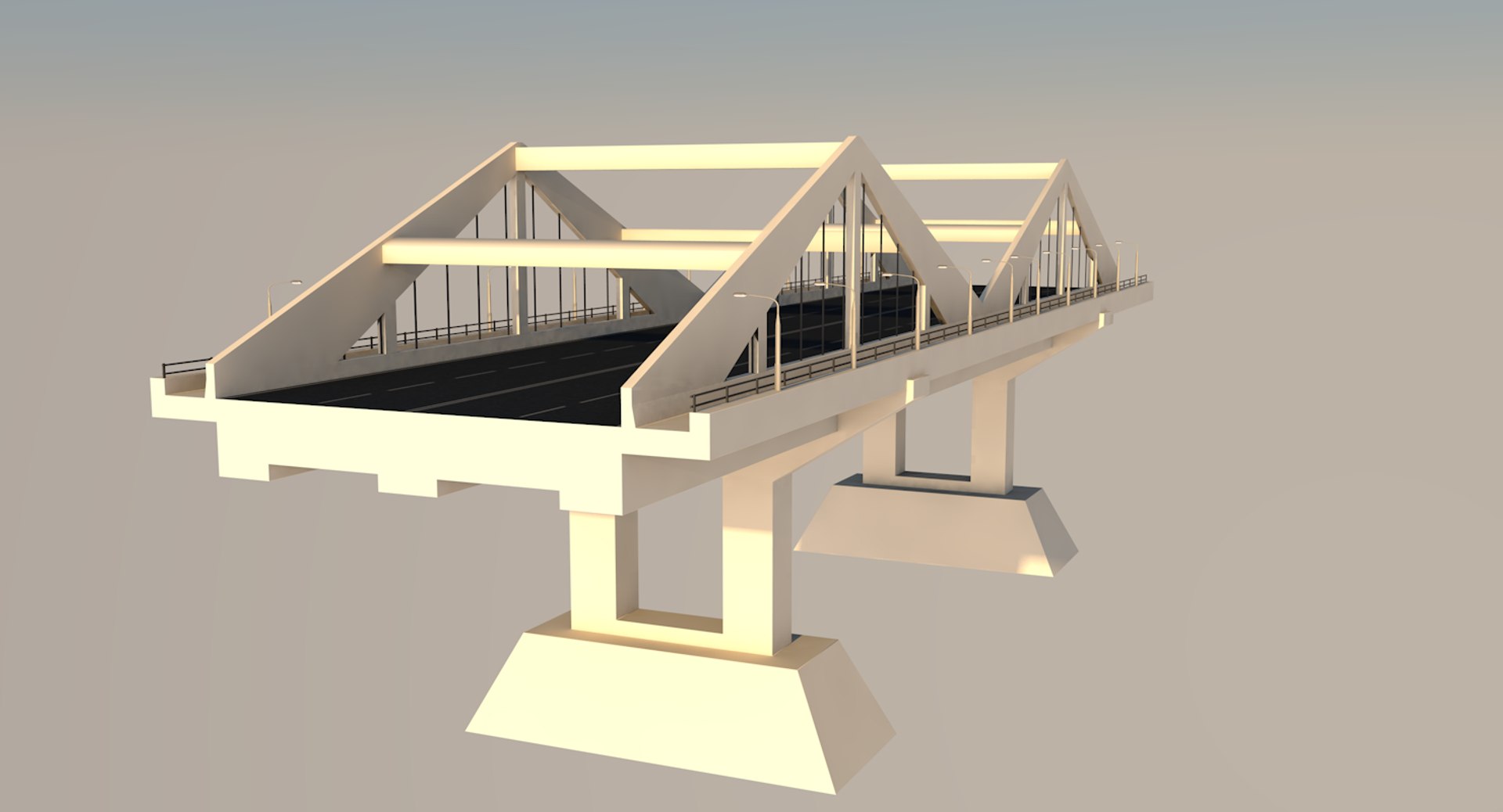 Roadbridge 3D Model - TurboSquid 1720887