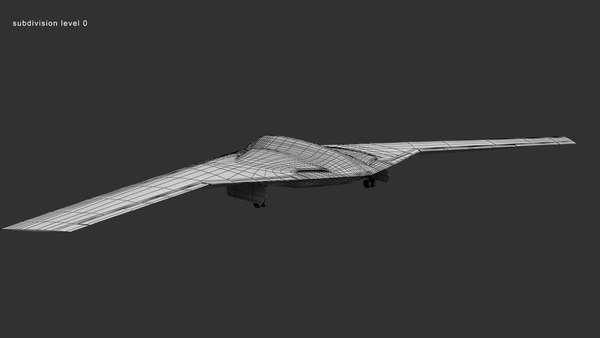 modelo 3d Bombardero B-21 - TurboSquid 2155242