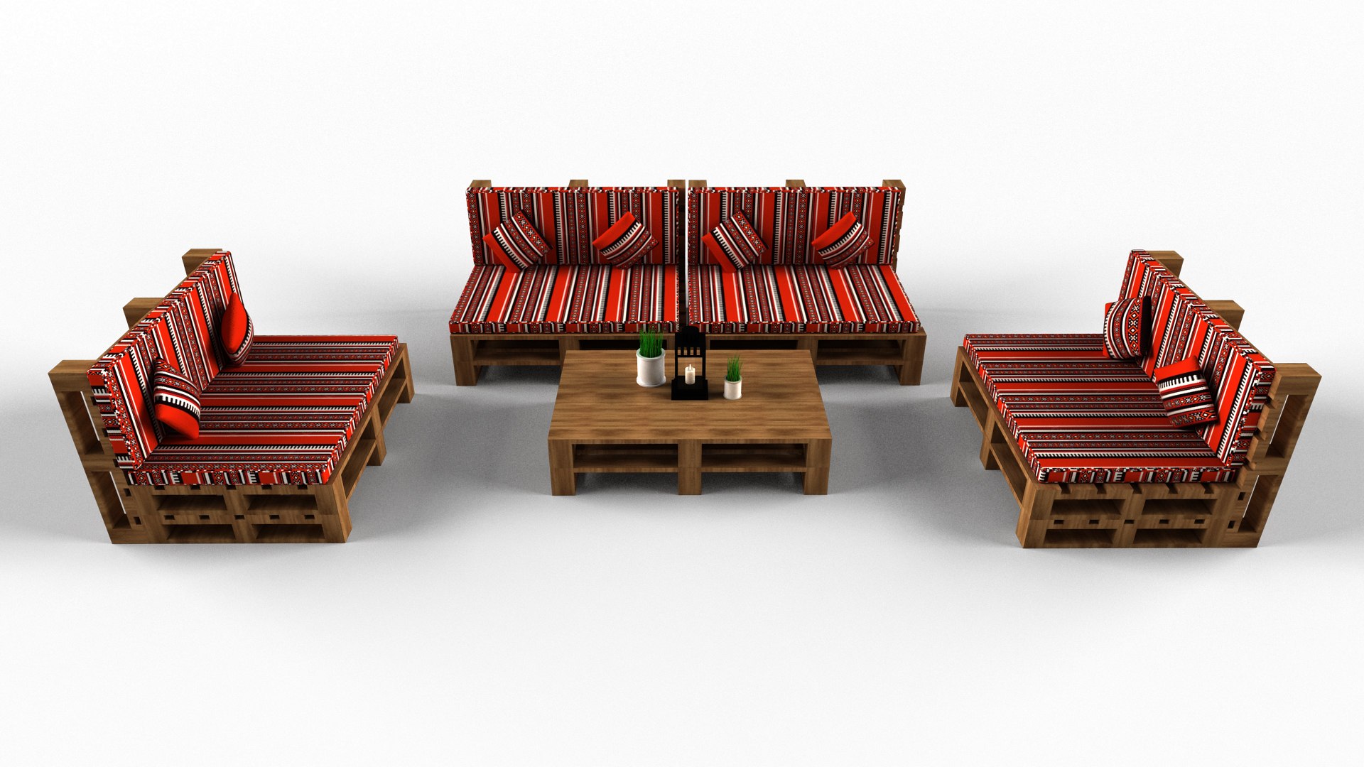 Arabic Seating Model - TurboSquid 1736669
