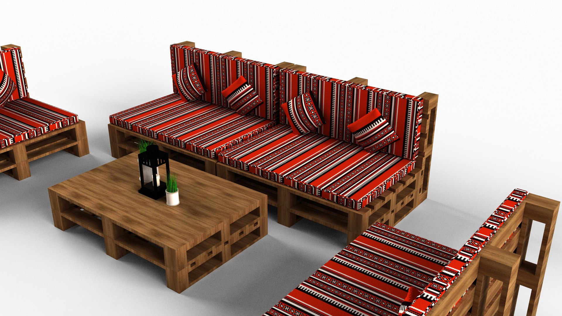 Arabic Seating Model - TurboSquid 1736669