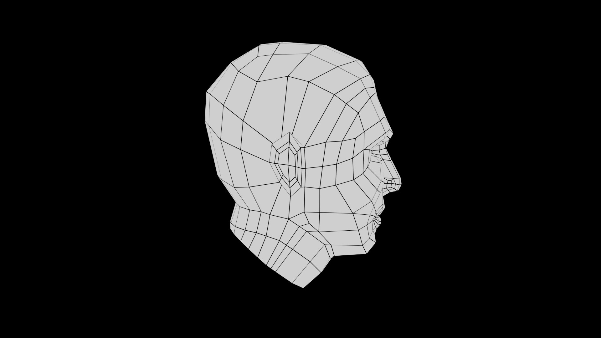 Free Basic Human Head 3D - TurboSquid 1965824