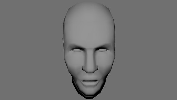 modelo 3d Basic Human Head gratis - TurboSquid 1965824