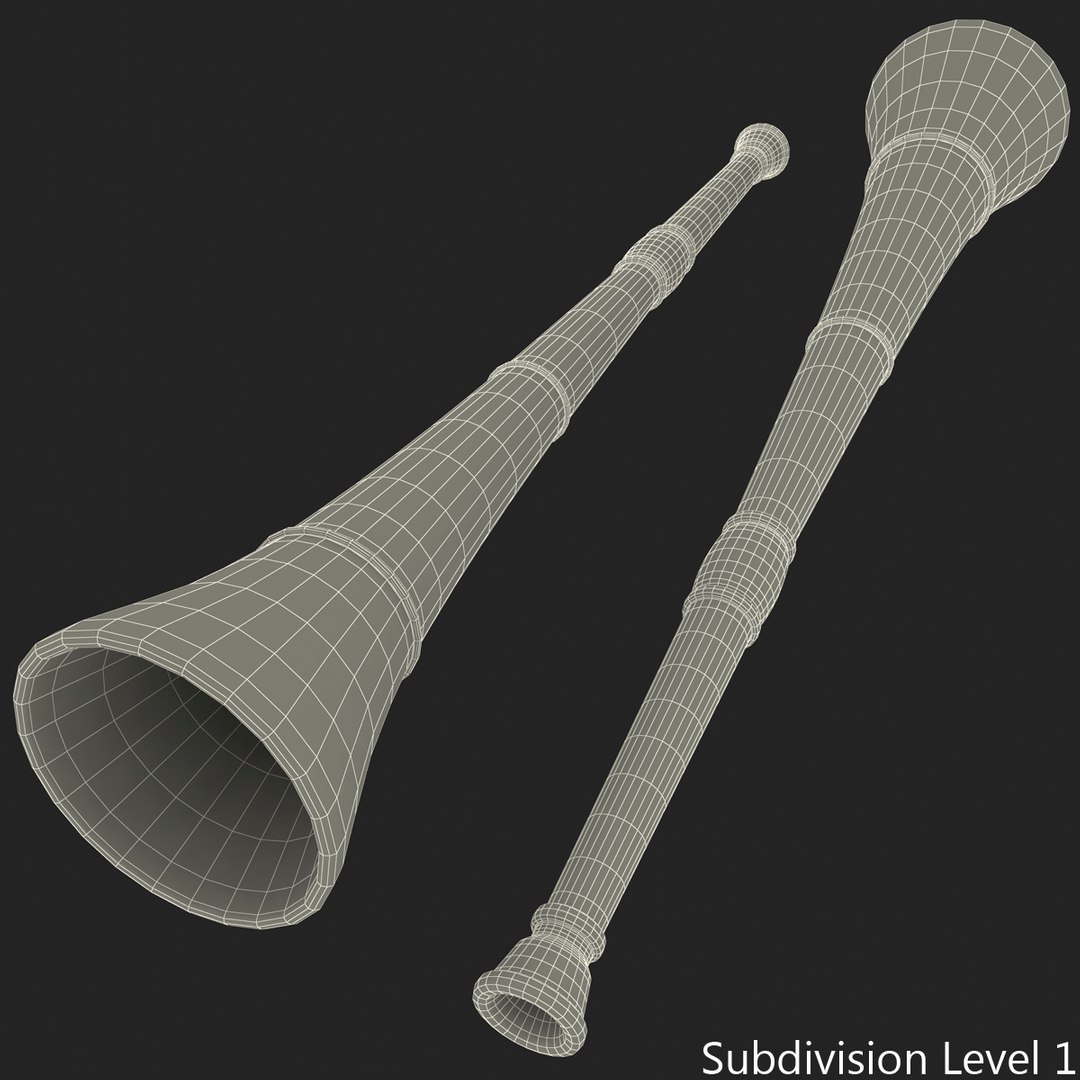 3d model vuvuzela