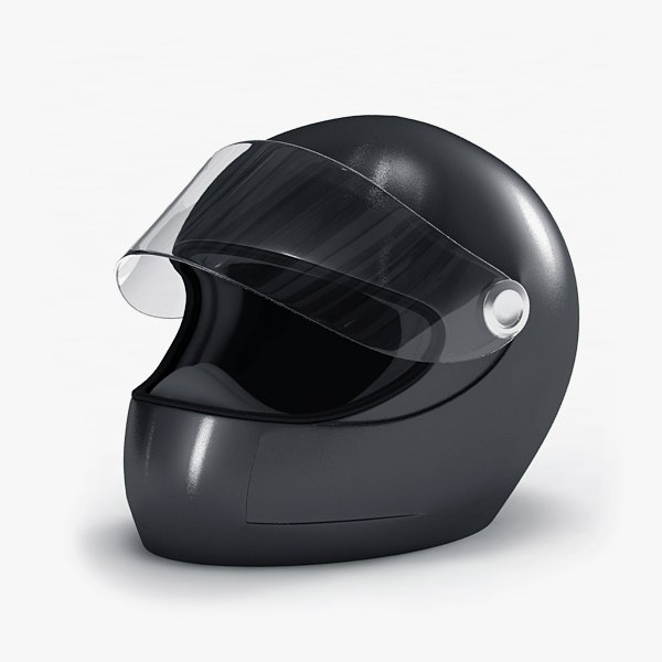 racing helmet 3d model
